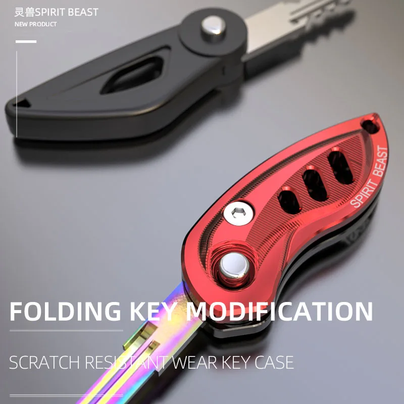 Spirit-beast-motorcycle-folding-key-shell-motorbike-universal-Left ...