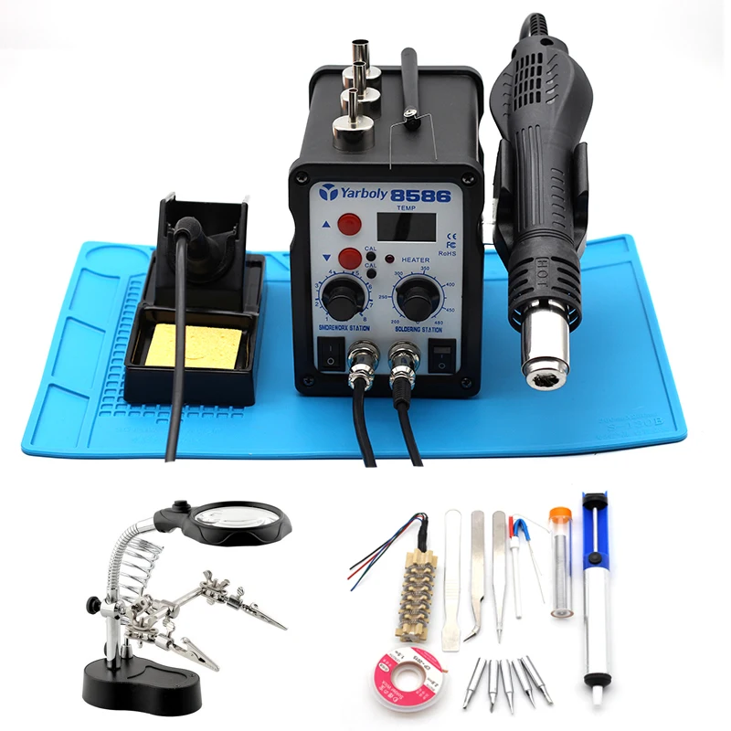 Yarboly 8586 700W ESD Soldering Station LED Digital Solder Iron ...