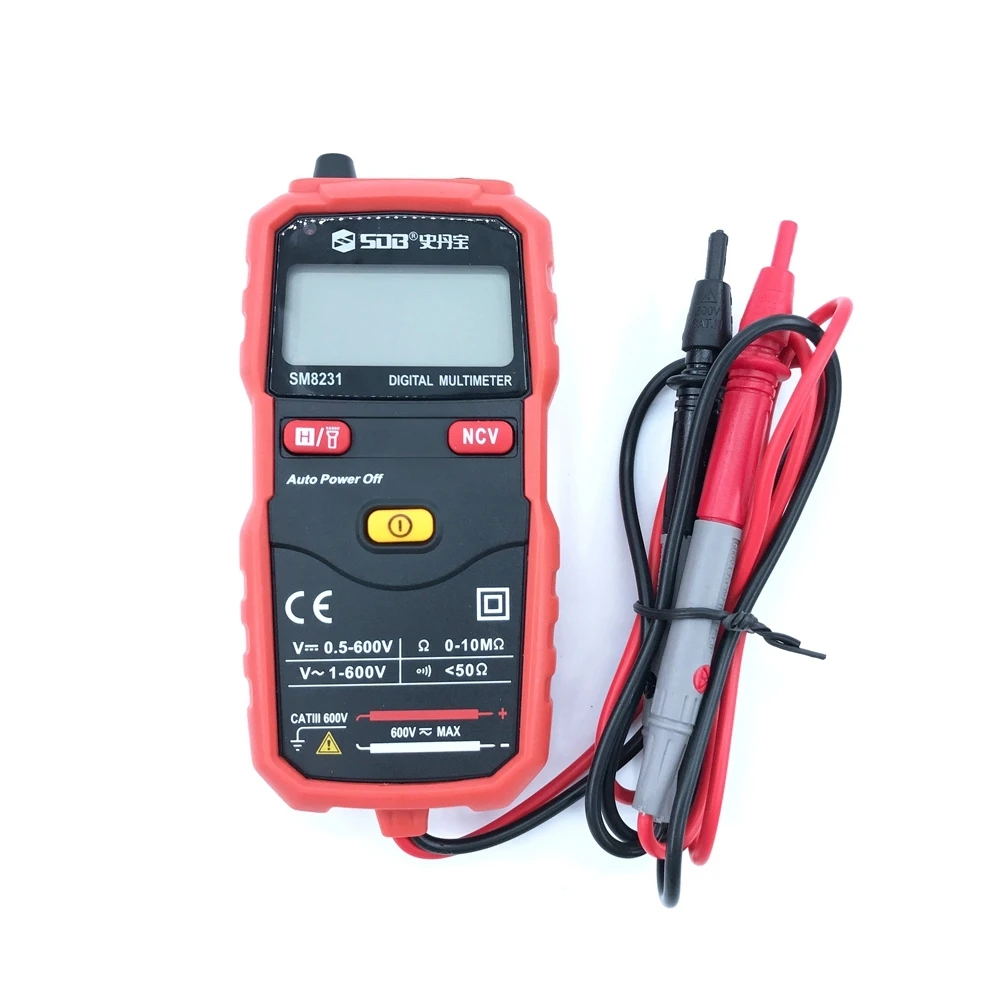 Multimetro-Mini-Smart-Digital-Multimeter-8231-AC-DC-Ammeter-Voltmeter ...