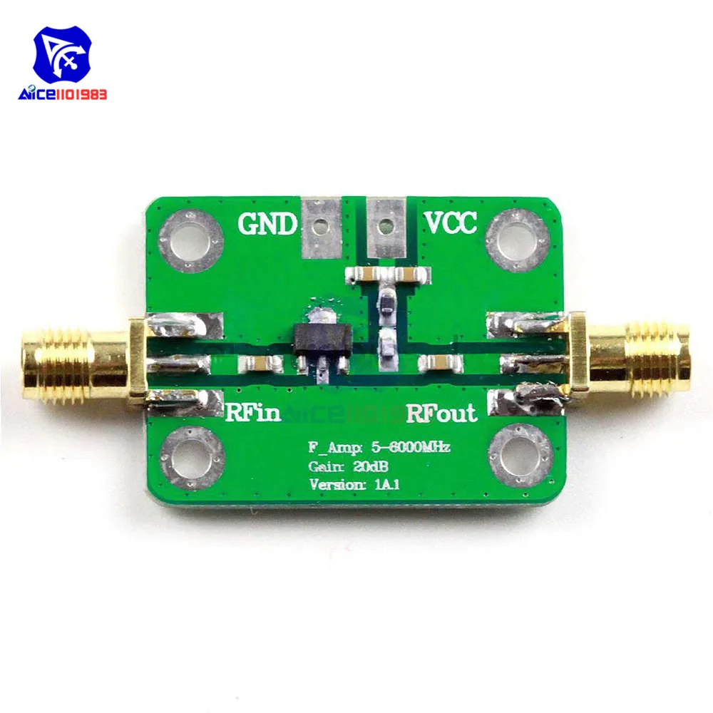 LNA-5-6000MHz-Amplifier-Module-Gain-20dB-RF-Wide-Band-Low-Noise ...