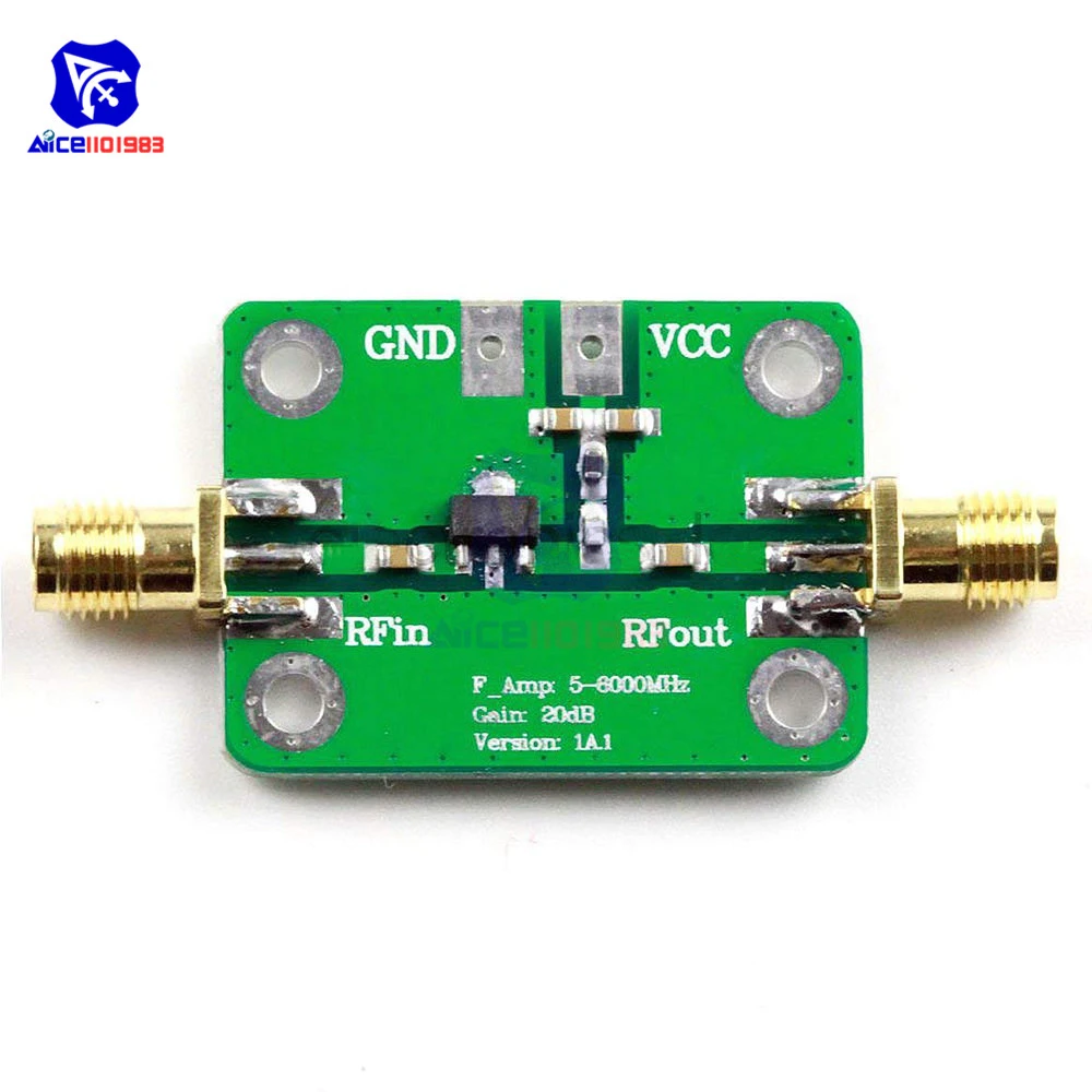 Amplifier Module Gain 5 -6000mhz 20db Low Board 5m -6ghz Ic - AliExpress