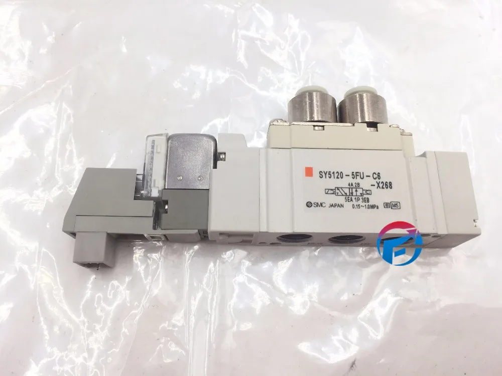 Válvula Solenoide SY5120 5FU C6 X268 SMC para máquina de impresión Roland 700, nuevo|solenoid ...