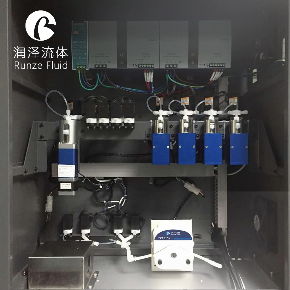 Continuous Dispensing Liquid Stepper Motor Syringe Pump 1-360ml/min 1ml ...