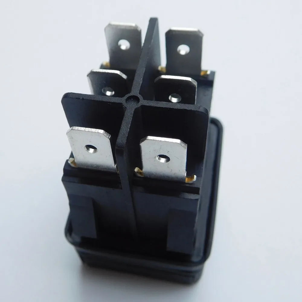 2 шт. KEDU HY52 20/12A 125/250V 6 шпильки Электрический кнопочный ...