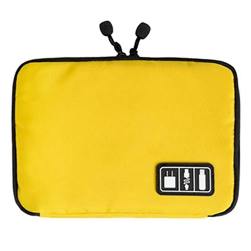 On Sale Portable Travel zipper USB Cable Storage Bag Organizer Nylon ...