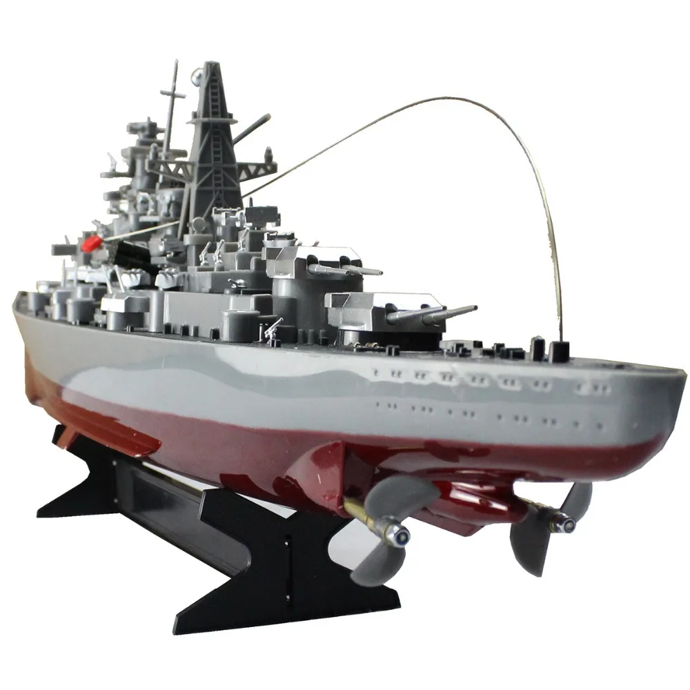 RC Boat High-speed Military Model Series Battleship 1/360 RC 28\