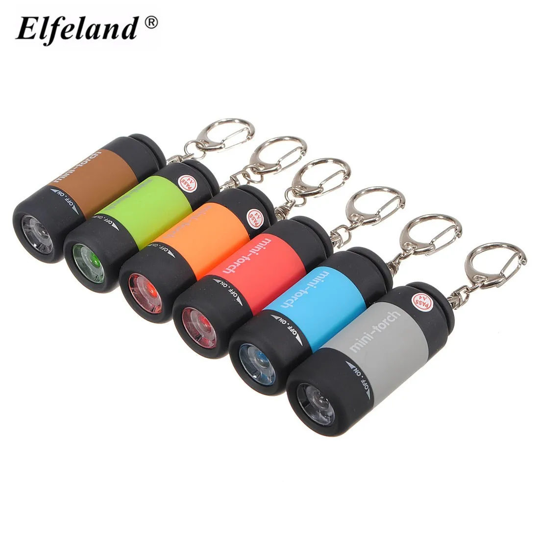 Laptop Key Chain Meiliyizu 5Pcs USB LED Lamp Night Light Pocket Battery ...