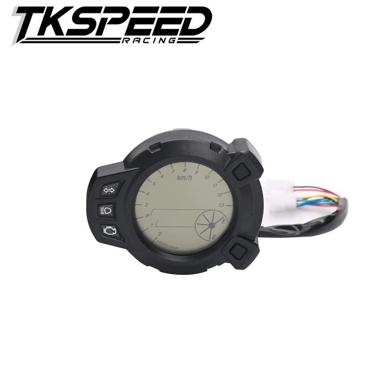 Motorcycle Instruments 10000 RMP LCD Speedometer Tachometer for Yamaha ...