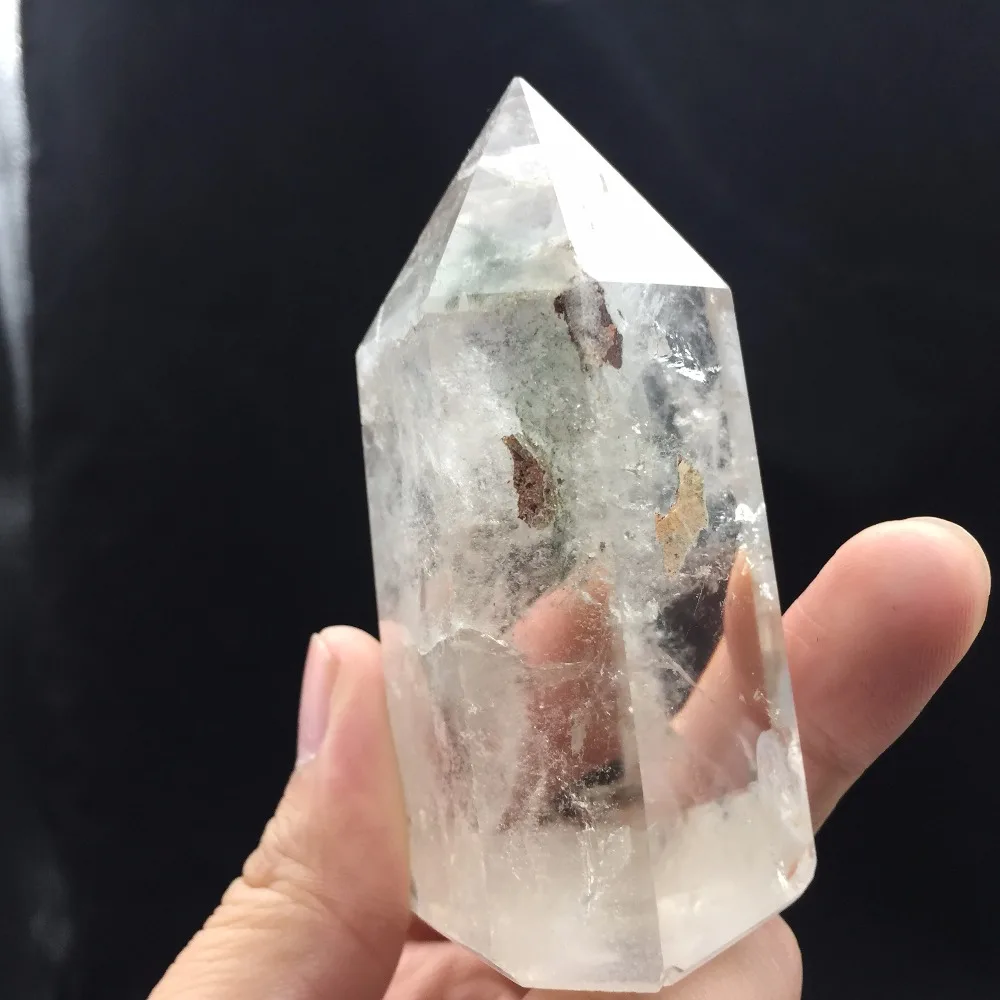 Bogoo Crystal D119 169g Natural Quartz Crystal Healing Point Wand ...