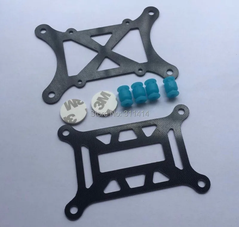 1set Glass Fiber Shock Absorber Anti-vibration Plate For Pixhawk PX4 ...