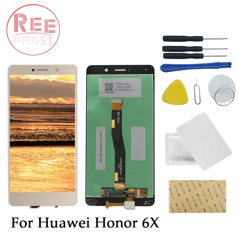 AAA+ Quality LCD For Huawei Honor 6X LCD Display Touch Screen Digitizer ...