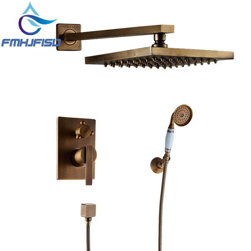 Retro-Antique-Brass-Shower-Set-Black-Bronze-Concealed-Shower-Set ...