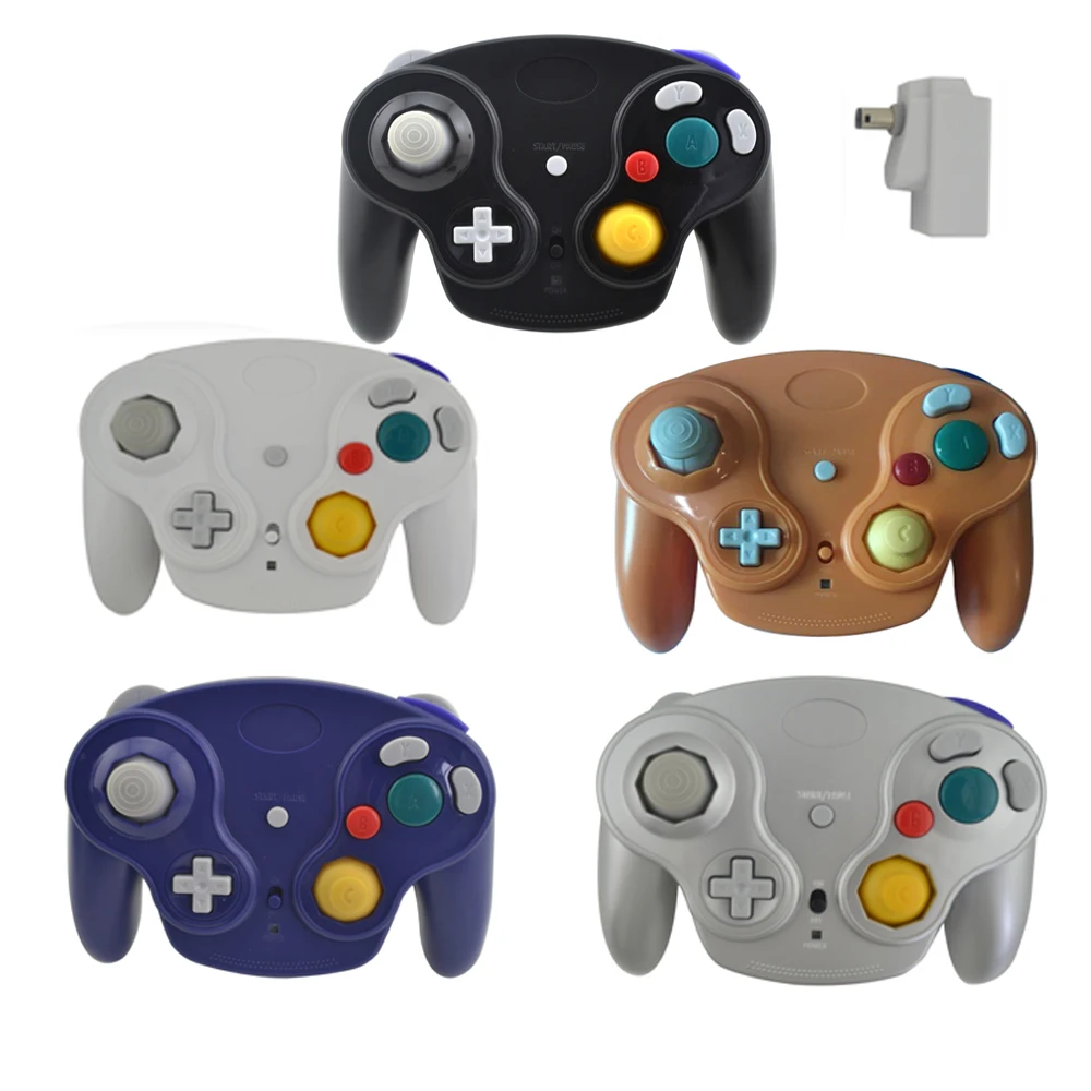 2-4GHz-Wireless-game-Controller-for-NGC-Game-pad-joystick-for-Game-Cube ...