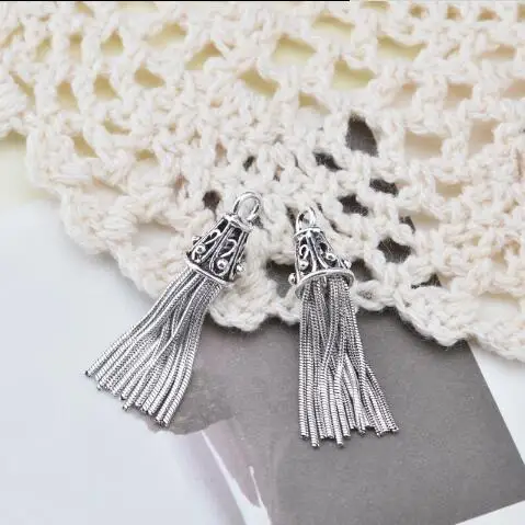 Vintage-100-925-silver-Tassels-Real-Sterling-Silver-Jewelry-Tassels ...