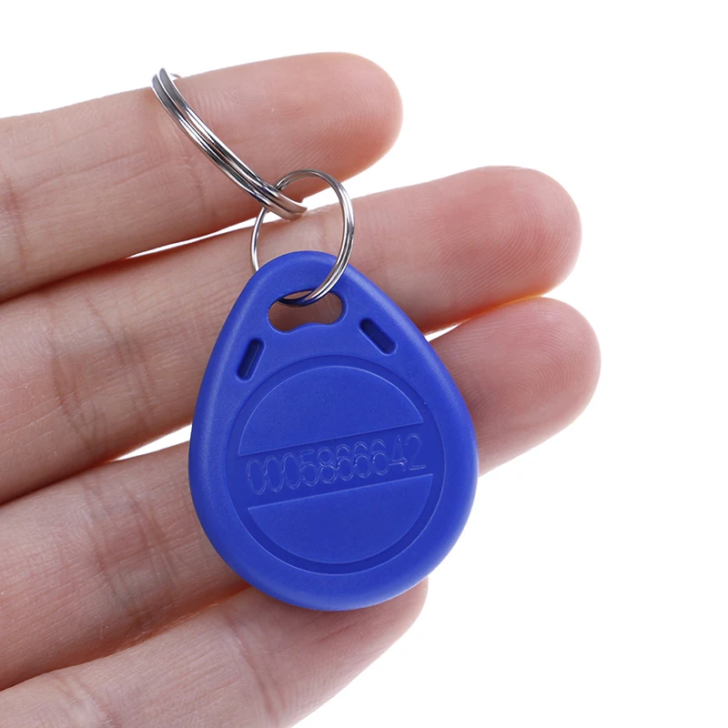 10Pcs TK4100 keychains 125KHZ RFID proximity id card token tags key ...