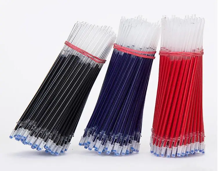 100Pcs set Wholesale Gel Pens Ink Refills Cheap Price High Quality