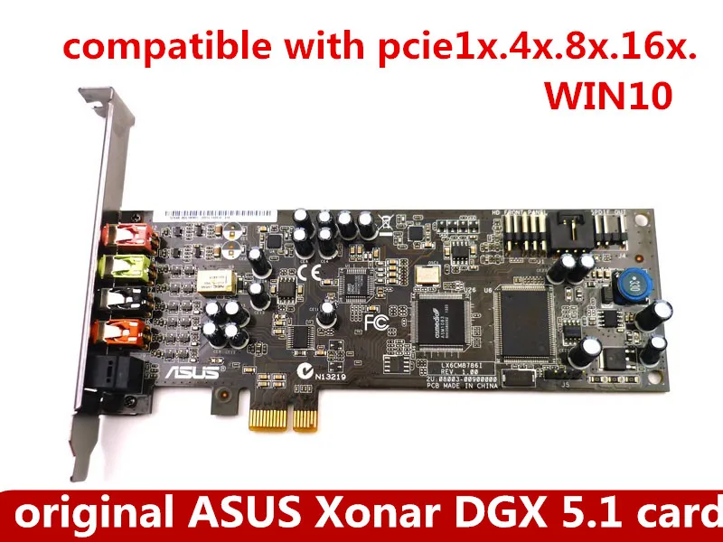 original ASUS Xonar DGX professional sound card PCI-E interface 5.1 ...