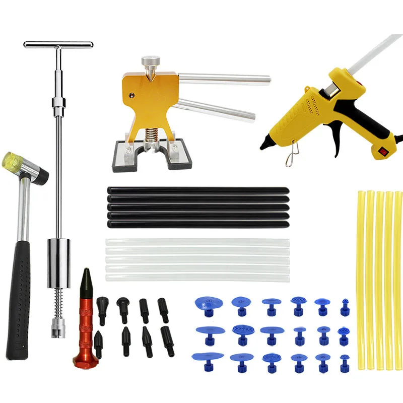 Paintless Dent Repair Tools Car Hail Damage Repair Tool Hot Melt Glue ...