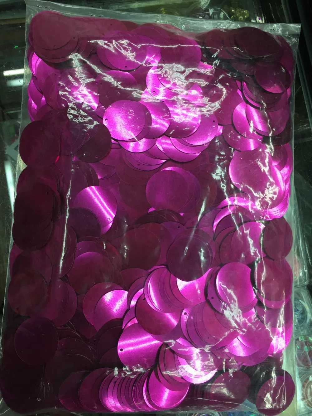 50g-Large-Round-Sequins-30mm-PVC-Sequin-Flat-Round-Paillette-Decoration ...