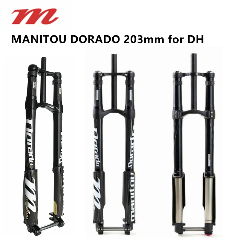 Manitou Dorado Pro TPC + tenedor 203mm de QR20 x 110mm para MTB ...