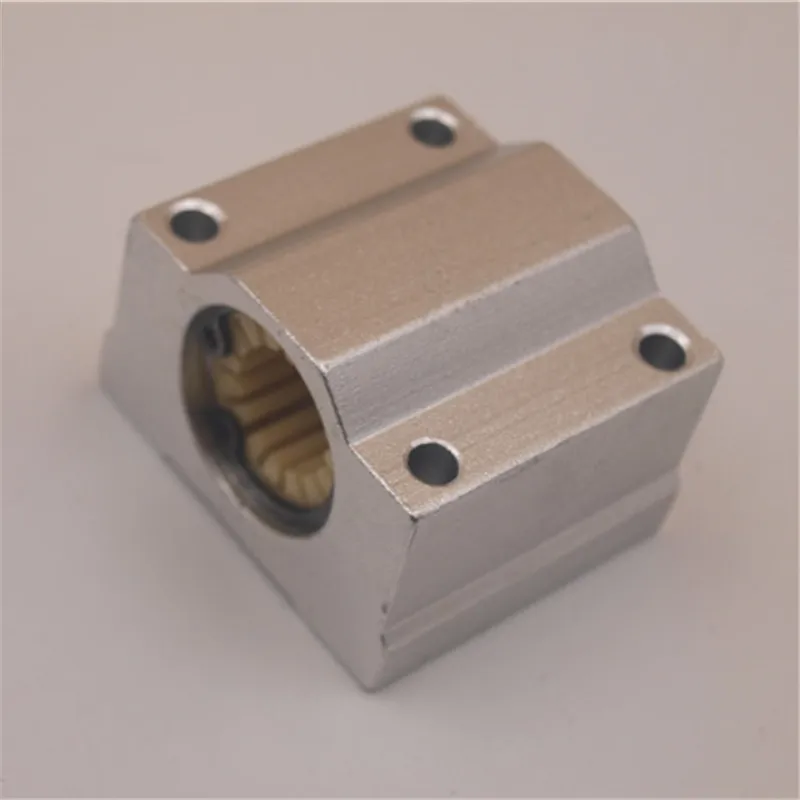 Solid polymer lm12uu bearing 12mm RJMP 01 12 in aluminum Linear Motion ...