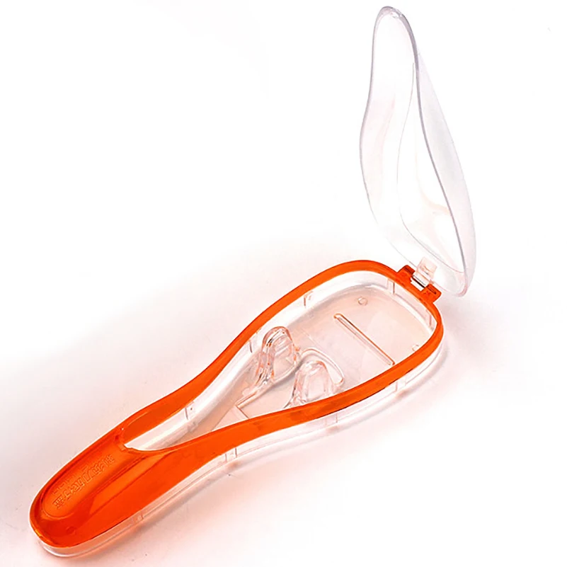 Orange Men Razor Case Shaving Holder Cassettes Portable Razor Blades ...