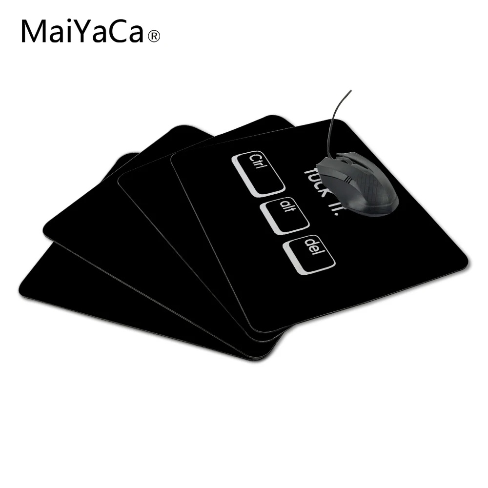 MaiYaCa Funny Black Humor Ctrl Alt Del Non Slip Laptop Computer PC ...