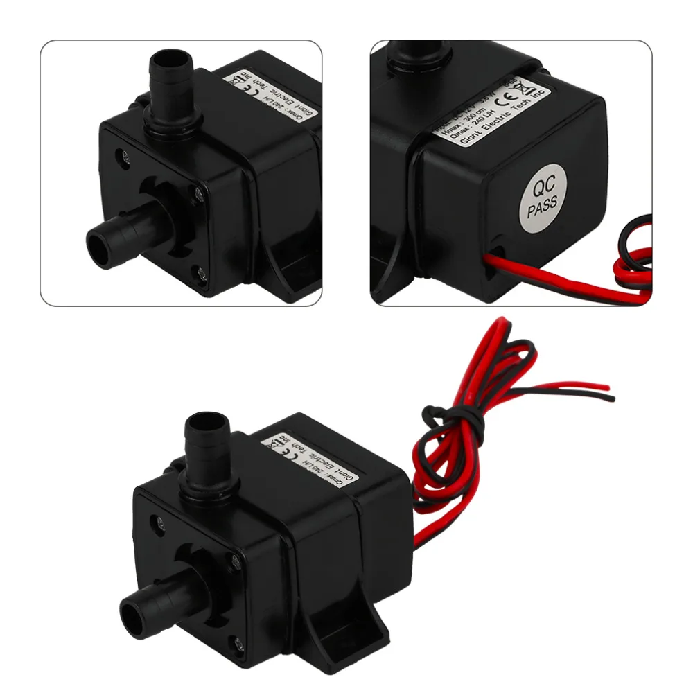 Micro Water submersive Pump for automatic operation.