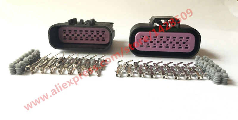 1 Set Delphi Gt Series 16 Pin 15326863 15326868 Female Male Sealed ...