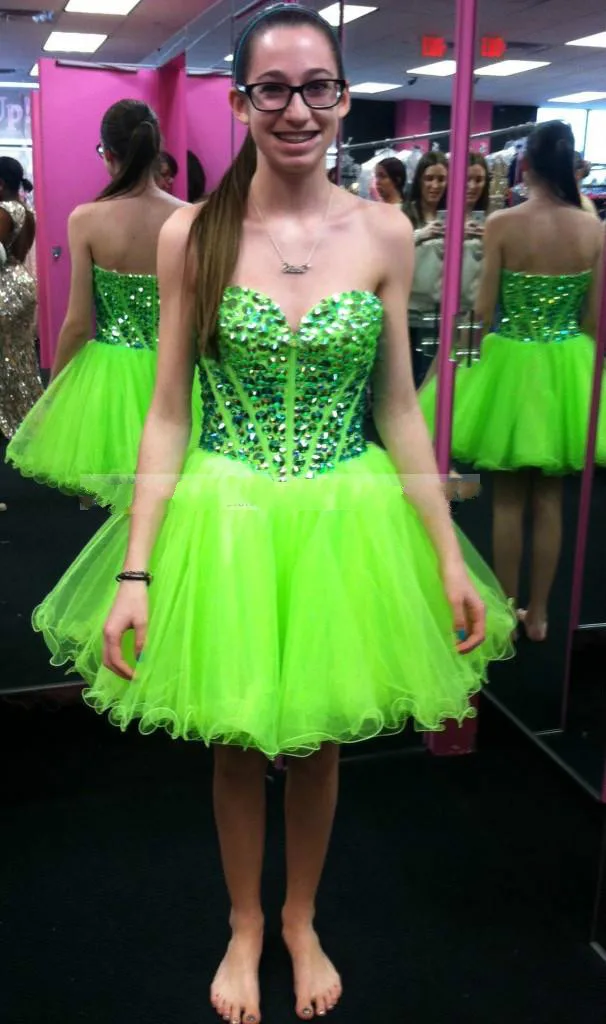 Neon Dresses For Homecoming