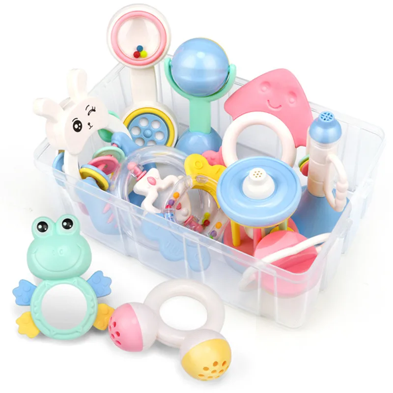 Aliexpress.com : Buy 12 Styles/set Baby's Rattles Set Cute Different ...