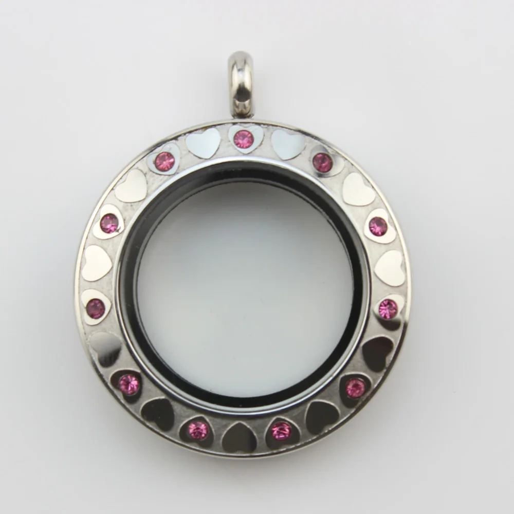 Wholesale Magnetic Stainless Steel Floating Locket Pendant With ...