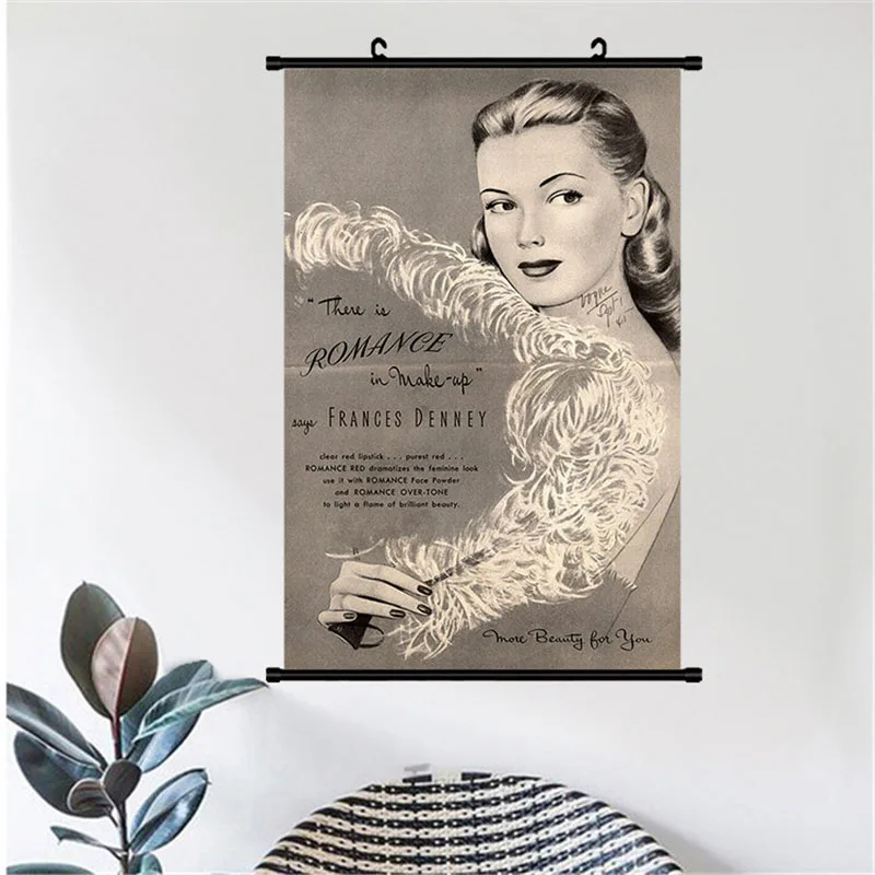 mling 1PC Scarlett Johansson Nostalgia Poster Kraft Paper Bar Vintage ...
