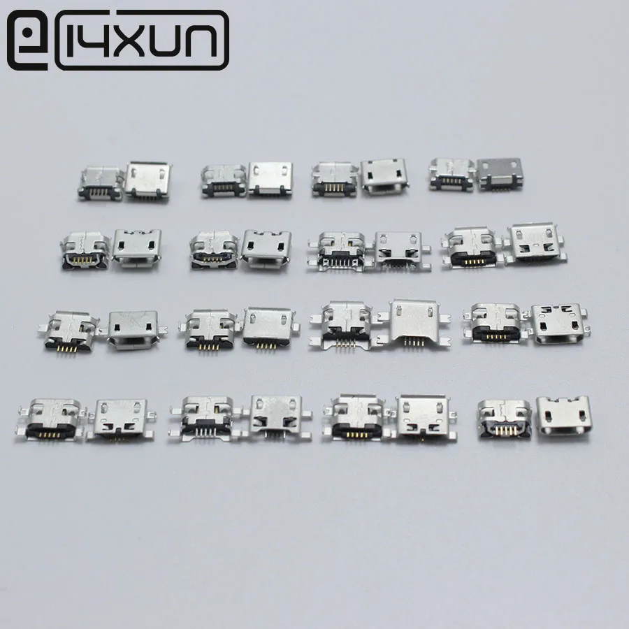 16-models-32pcs-mini-Micro-USB-5P-5-pin-Micro-USB-Jack-5Pins-Micro-USB ...