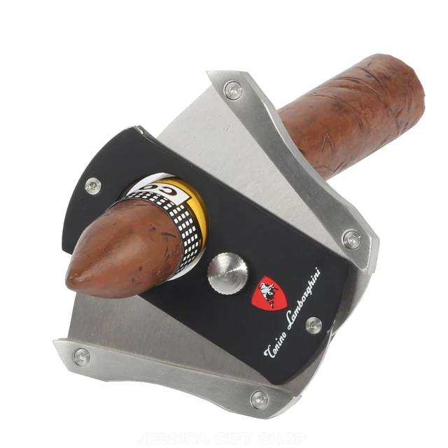 Metal Dual Blades Cutter Knife Shape Guillotine Quick Smooth Cigars ...