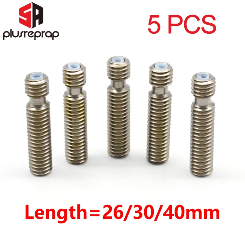 5 pcs m6 26mm 30mm 40mm m6 * 26 m6 * 30 m6 * 40 makebot 1.75mm 필라멘트 3d ...