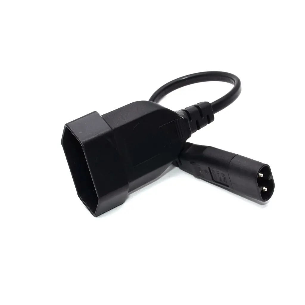 New Iec320 C8 Male To Europe Schoko Cee7 16 Outlet Female Socket Power