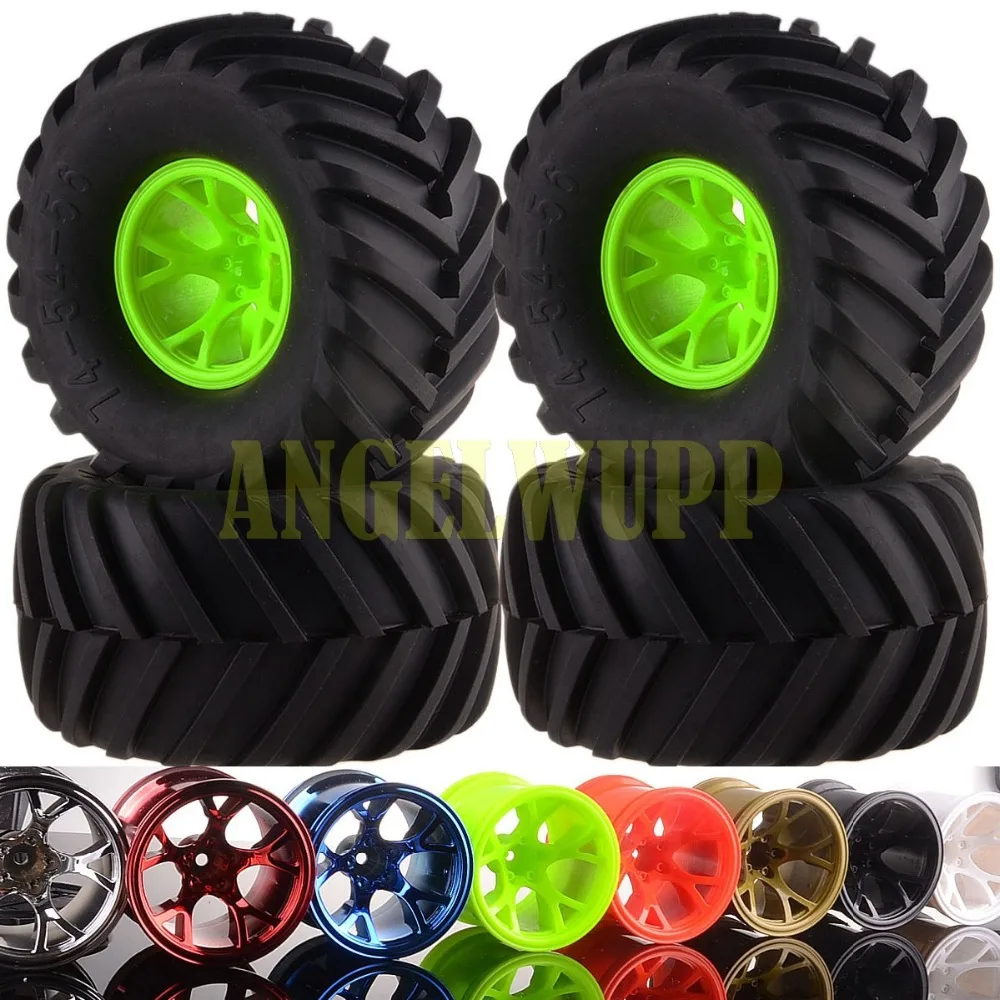 RC 1/10 Off Road Monster Truck Wheel Rim&Tyre Tires 6009 3000 HSP HPI ...