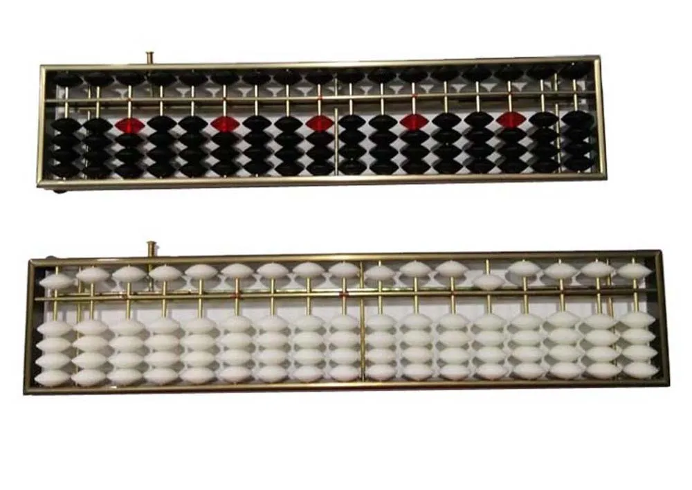17 column Abacus Professional Chinese soroban Tool In Mathematics ...