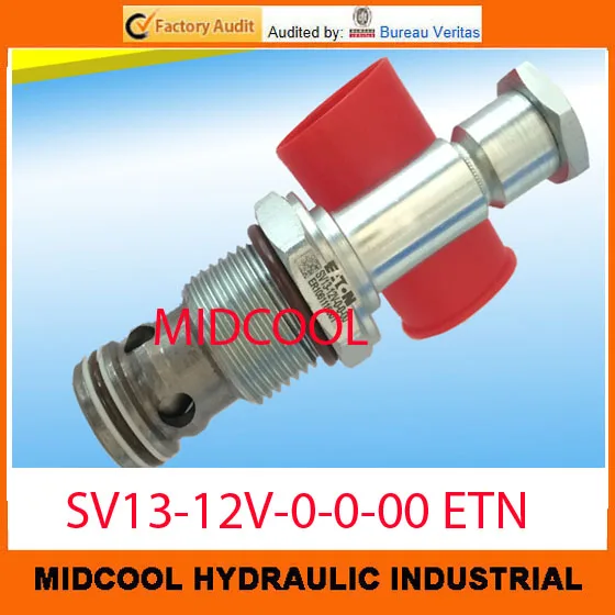 Válvula hidráulica de alta calidad SV13 12V 0 0 00 ETN|hydraulic valve ...
