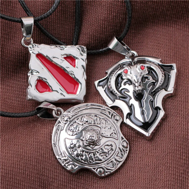 Hot Dota 2 Logo Shield Vanguard Pendant Necklace For Women&men Gifts ...