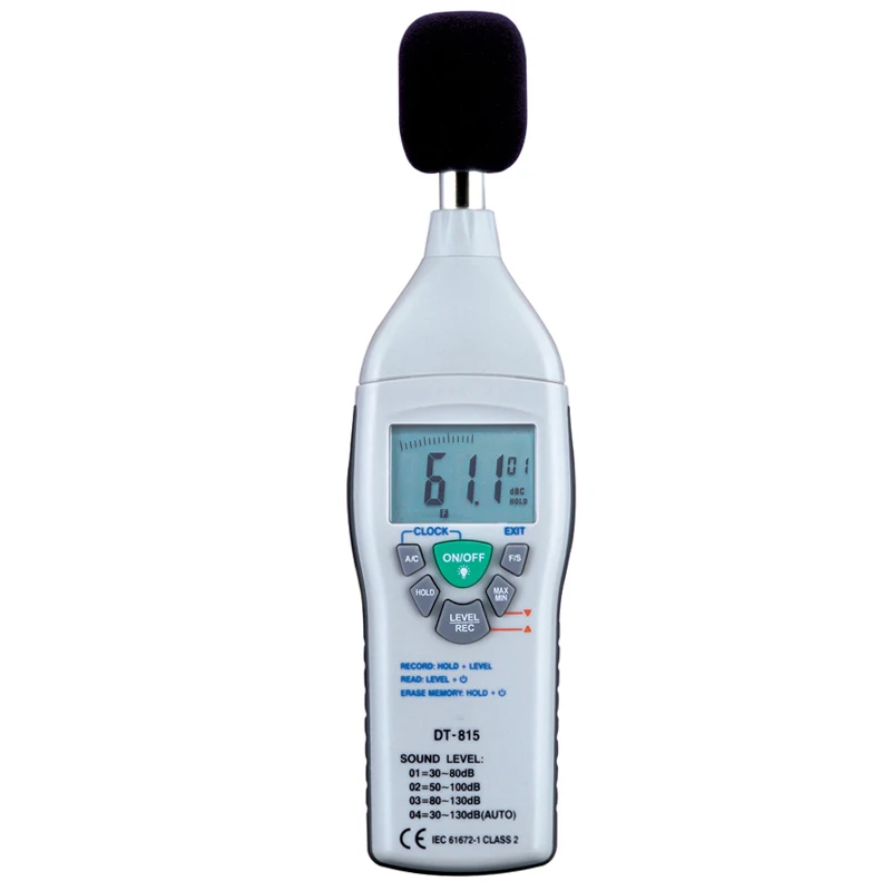 ดิจิตอลDecibel Test Dbเมตร 35 130 DB Sound Level Meter|db meter|db ...