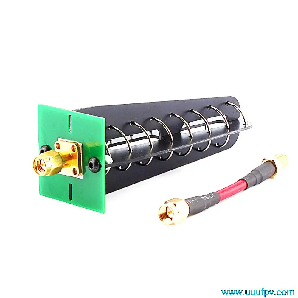 1 шт. RC FPV Aomway антенна 11dbi 7 поворот 5,8 Г спиральная RHCP SMA RP-SMA приемная антенна ...