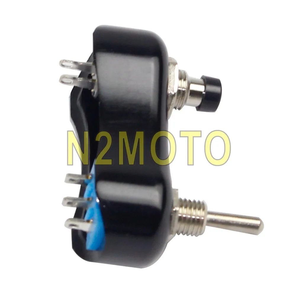 7/8" 1" Handlebar Vintage Cafe Racer Mini Switch Push Button Switches ...