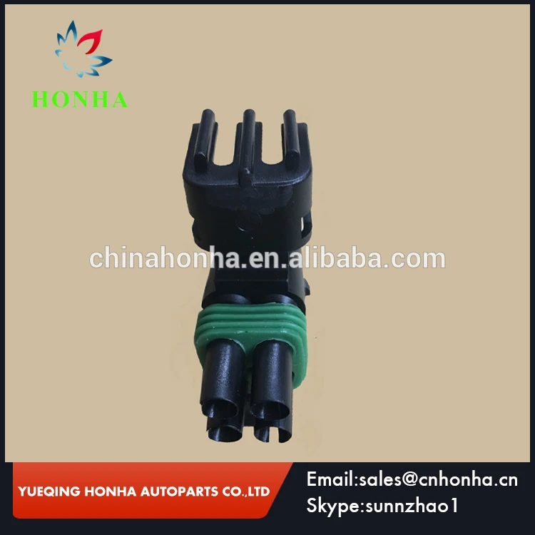 12015798 For Delphi Pa66 Black Receptacle 4 Way Weather Pack Tower ...