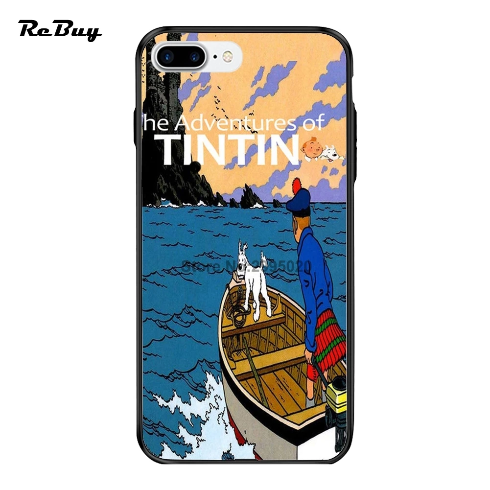 TinTin Cartoon The Adventures For Iphone Cases 7Plus 8 8Plus PC&TPU ...