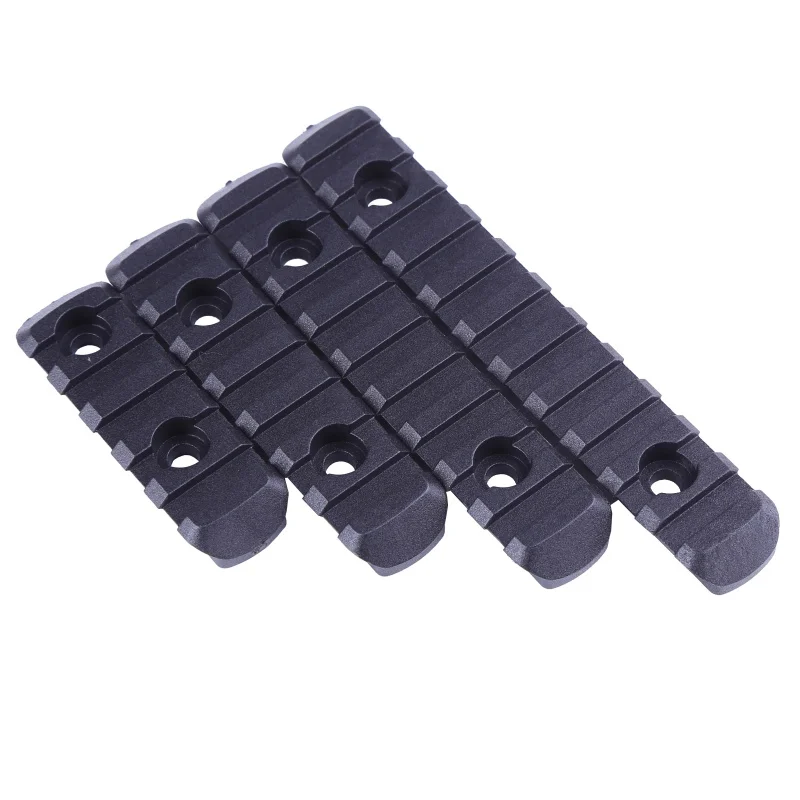 4Pcs/Set Rifle Polymer M-LOK 20mm Picatinny Weaver Rail Section Set for ...