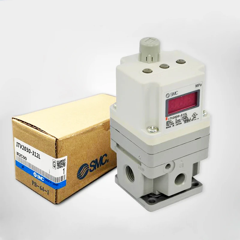 SMC Electronic Vacuum Regulator/ Electro Pneumatic Regulator ITV2030 ...