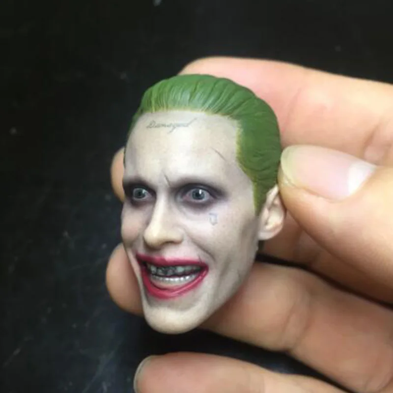 1/6 Scale Male Frightened Sneer Clown Head Sculpts Head Carving Model ...