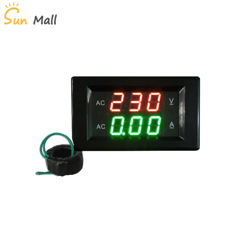 High Quality AC220V/AC60 300V 50A/100A AC Voltmeter Ammeter AC Digital ...